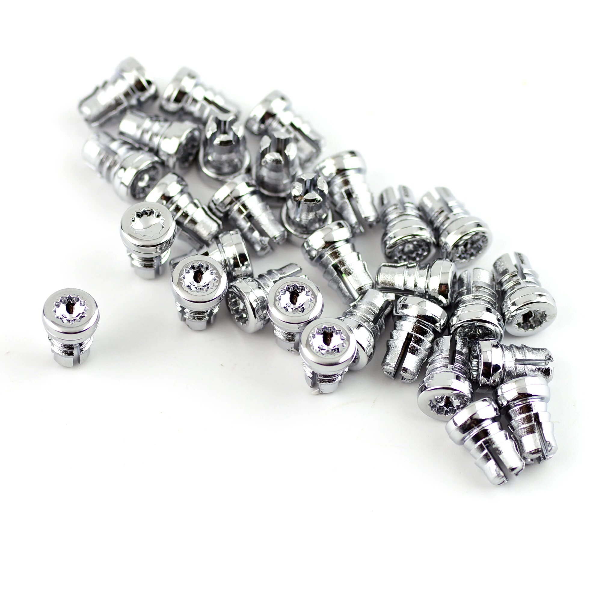 125 шт, пластиковые заклепки для колесных дисков