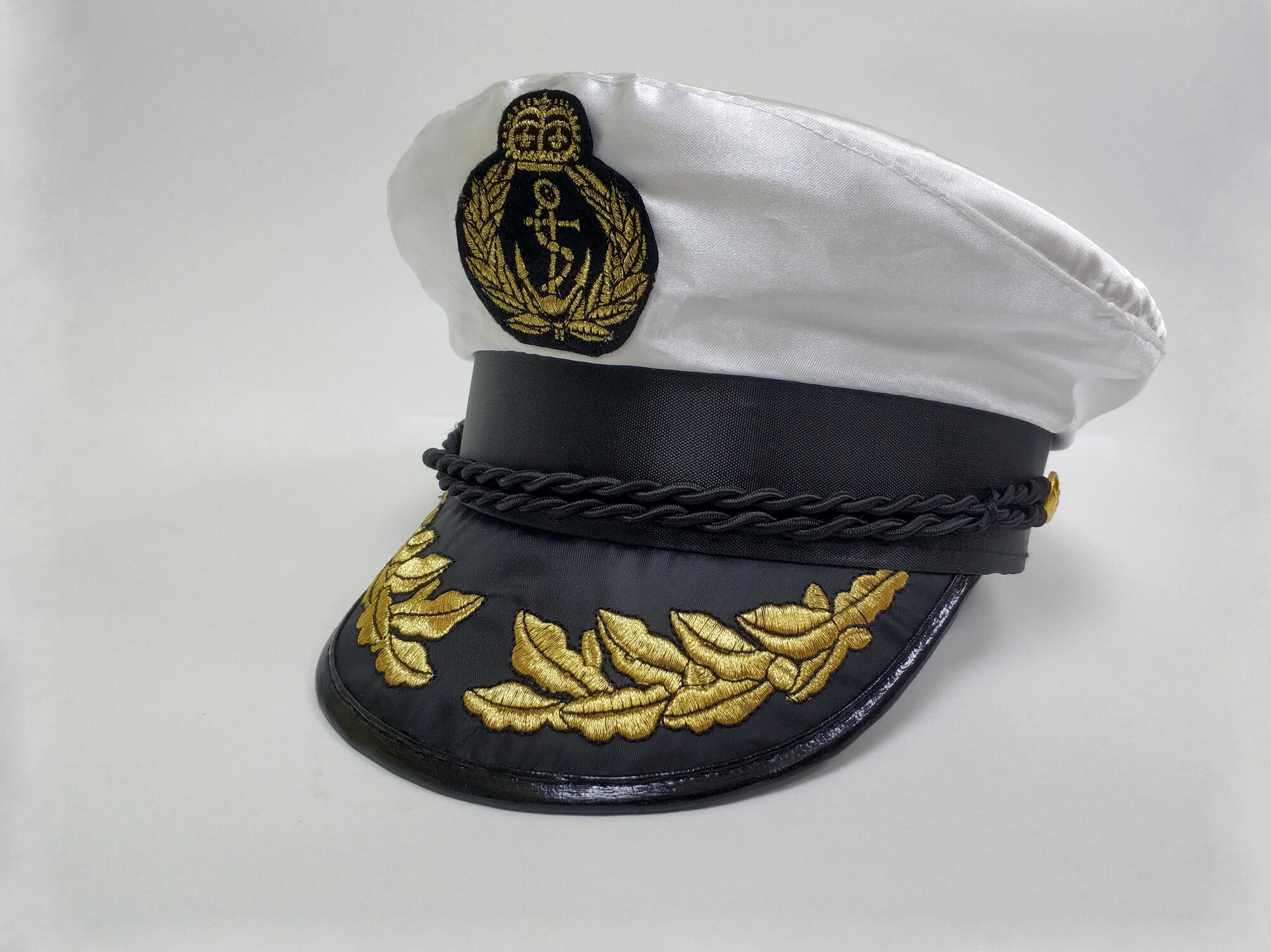 Фуражка Адмирала (вн471), карнавальная, полиэстер, размер 56