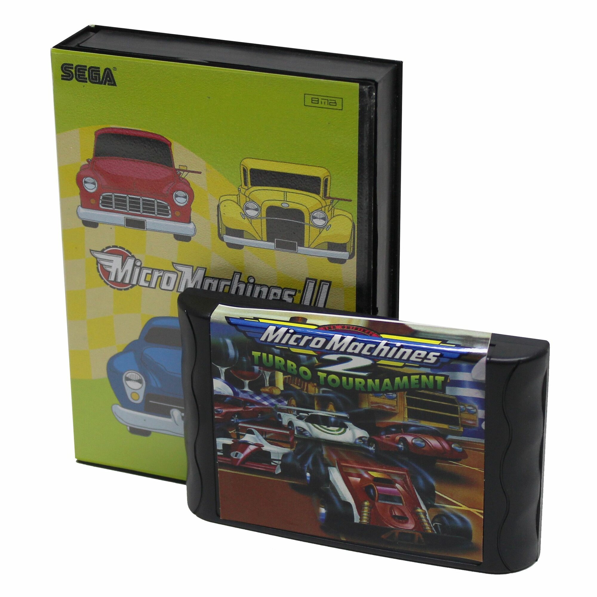 Micro Machines 2: Turbo Tournament - дикие гонки на крошечных машинах на Sega