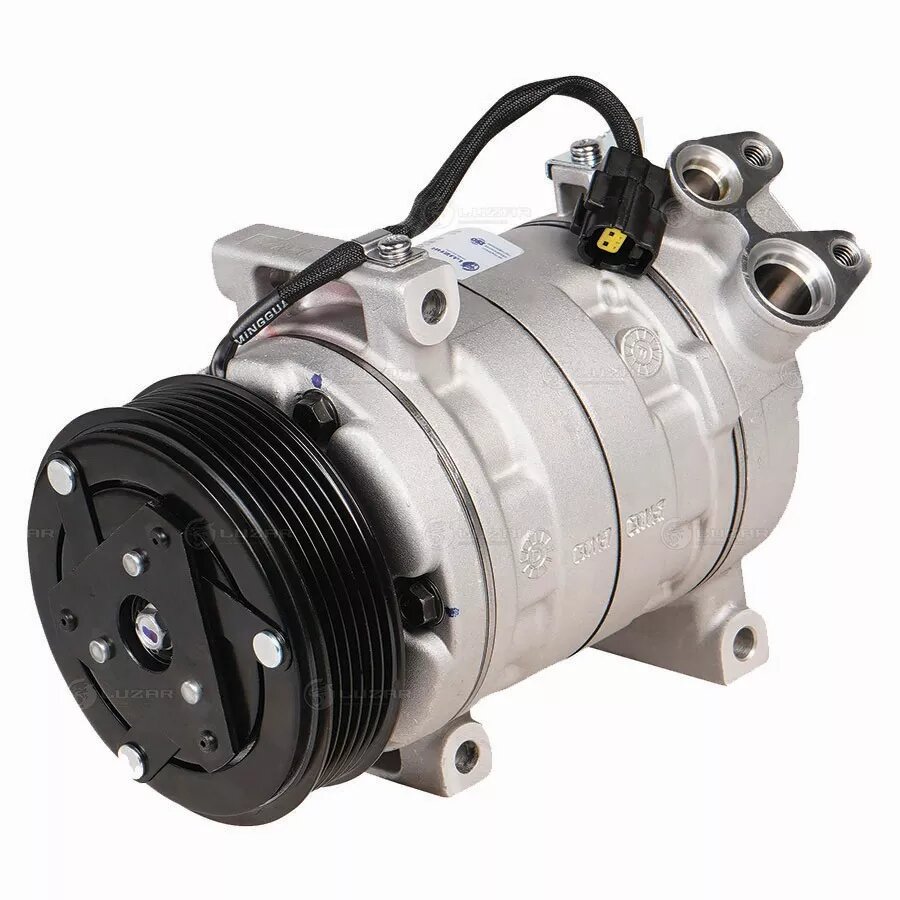 Компрессор кондиционера Лада Гранта, Гранта ФЛ, Калина 2 (с 2015 года, система KDAC) LUZAR LCAC 0194 / 8450077031