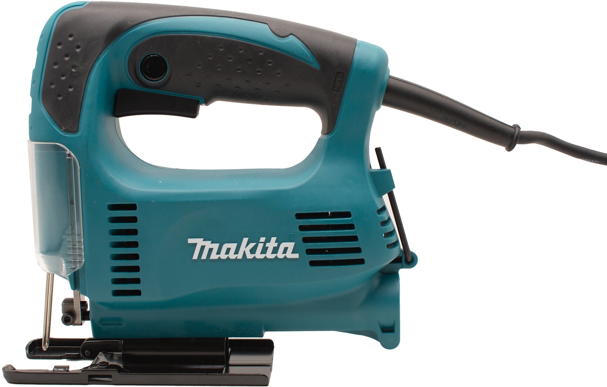 Лобзик Makita 4326 Лобзик, в\рук, {450Вт,3100об\м, ход-18мм, рез-65мм,1.8кг, кор}