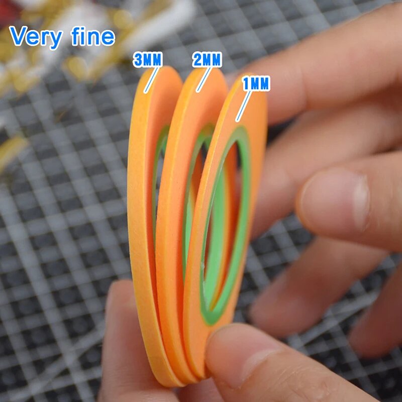 Маскирующая лента для моделей 1 мм/2 мм/3 мм 18 м A2 2mm