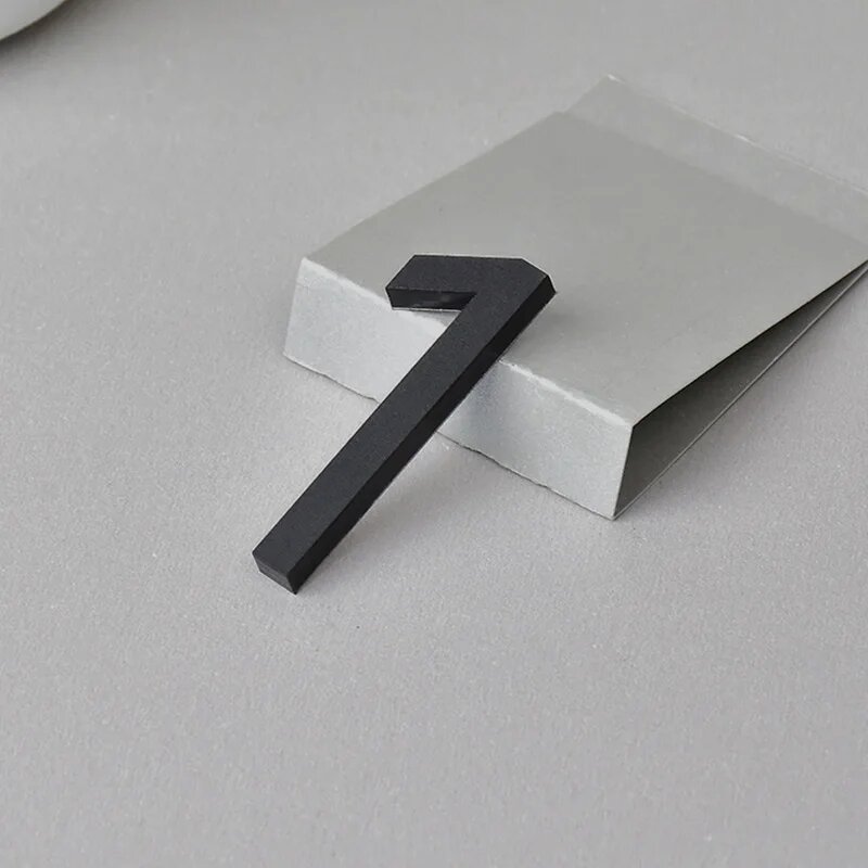 3D наклейка с цифрами для дома, акриловая самоклеящаяся дверная пластина, элемент для квартиры, гостиницы, номер адреса, домашний декор