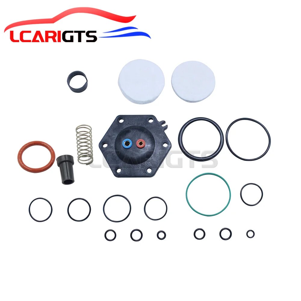 Комплект для ремонта компрессора с пневматической подвеской для Land Rover Discovery 3 для Range Rover Sport 2005-2009 LR023964 RQG500090, 1 комплект Темно-серый