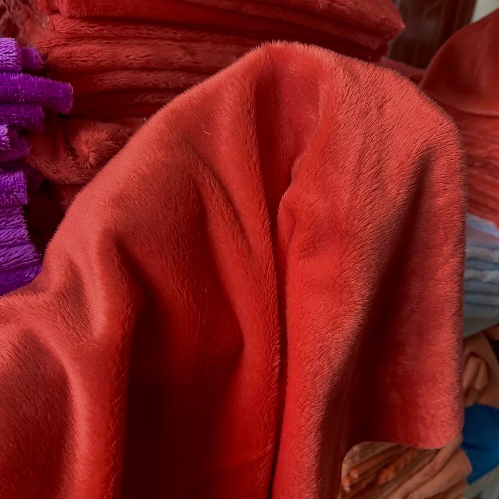 Плюшевая ткань 5 мм, полиэстер, 45x50 см 20