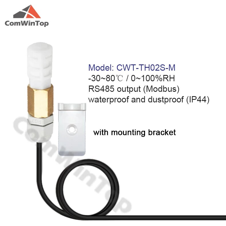 RS485 Modbus Водонепроницаемый датчик температуры и влажности CWT-TH02S-M