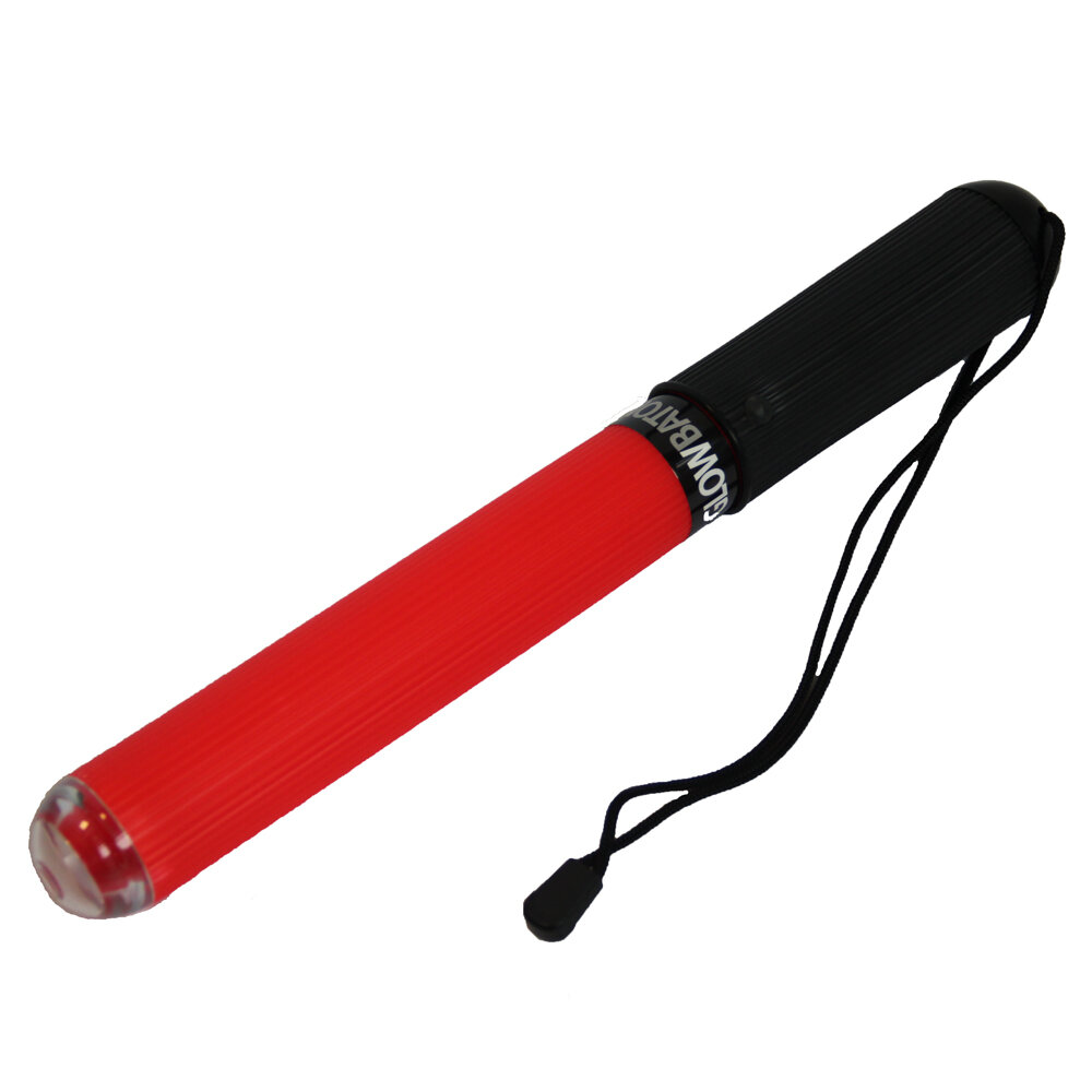 Сигнальный жезл, красный GLOW BUTTON GCEGB100-G-R
