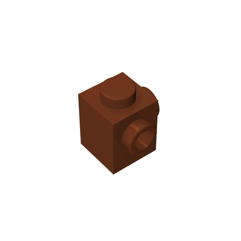 Коричневый LEGO 1x1 строительный блок 10 шт.