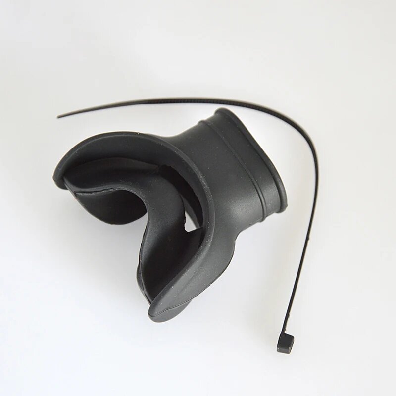 Силиконовый мундштук для подводного плавания Черный, As Picture