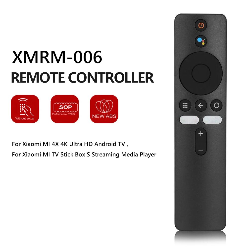 Пульт дистанционного управления для телевизора Xiaomi MI TV Box S, пульт дистанционного управления для потокового телевидения, медиа-плеер, контроллер, смарт-ТВ