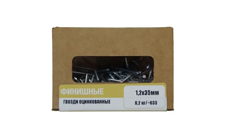 Гвозди финишные Tech-Krep 1.2x35 мм 0.2 кг