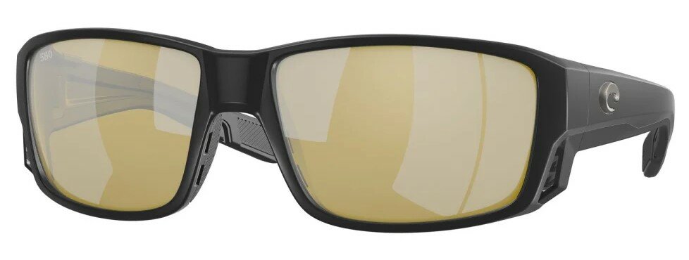 Costa Del Mar Поляризационные очки Costa Del Mar Tuna Alley Pro 580 GLS Matte Black Sunrise Silver Mirror