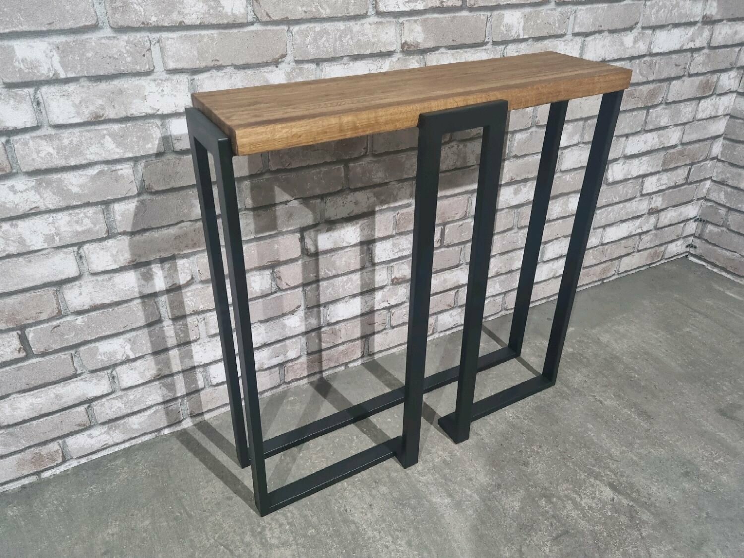 Консоль "EasyLOFT" в стиле лофт, для дома и дачи, в прихожую и гостиную, 90х20х90 см.