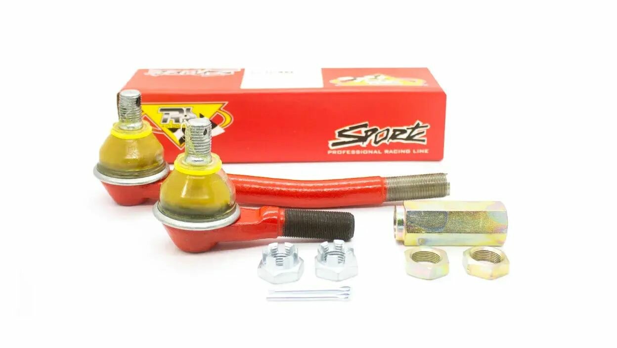 Комплект наконечников тяги рулевой правой 2101-2107 "TRS" со скруткой и крепежом, трек. REST-116