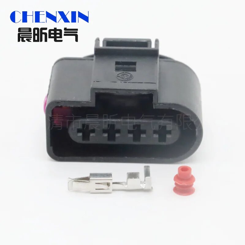 4-контактный удлинительный адаптер-разъем 3,5 мм 4B0973724 1J0973724 | Автомобильный электрический соединительный разъем VAG 1PCS Female