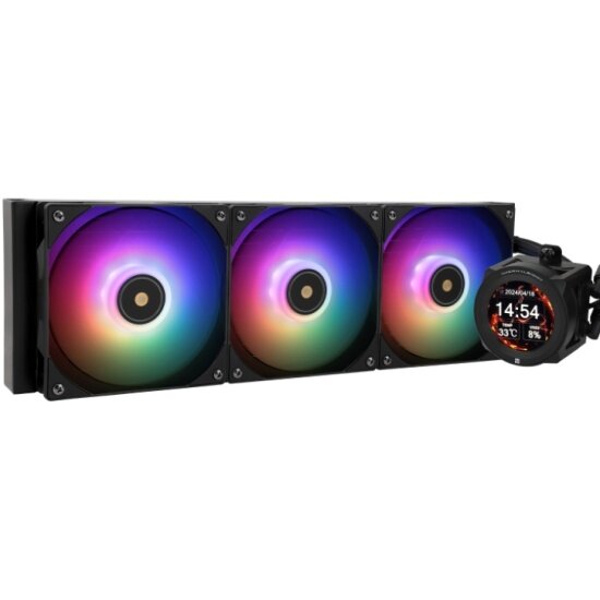 СВО для процессора Thermalright Core Vision 360 BLACK ARGB (C-VISION-360-BL-ARGB)