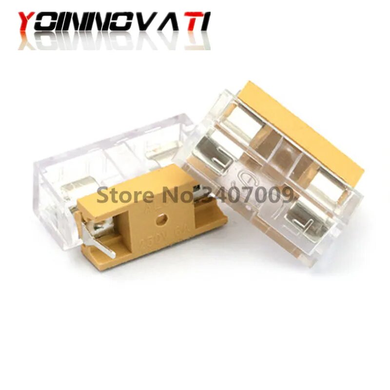 Держатели предохранителей YOINNOVATI 5x20 мм, 10 шт.