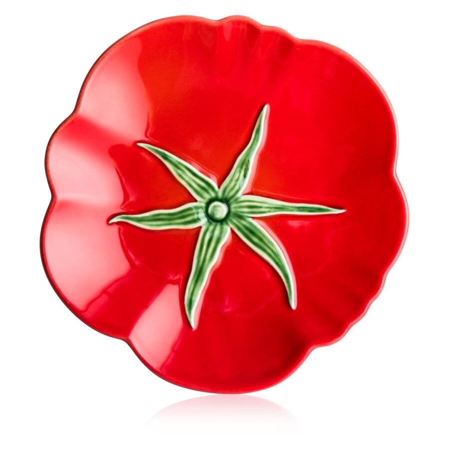 Тарелка закусочная Bordallo Pinheiro Томат 21 см, керамика