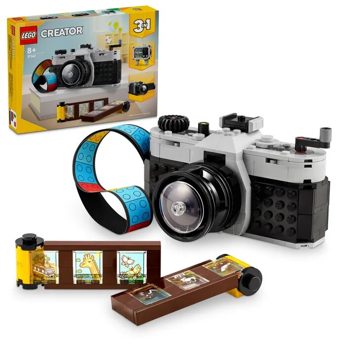 Конструктор LEGO Creator 31147 Ретро-фотоаппарат 3 в 1