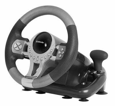 Руль DEFENDER FORSAGE 64367 12 кн+2перекл.+1перекл. 8-ми позиц, USB