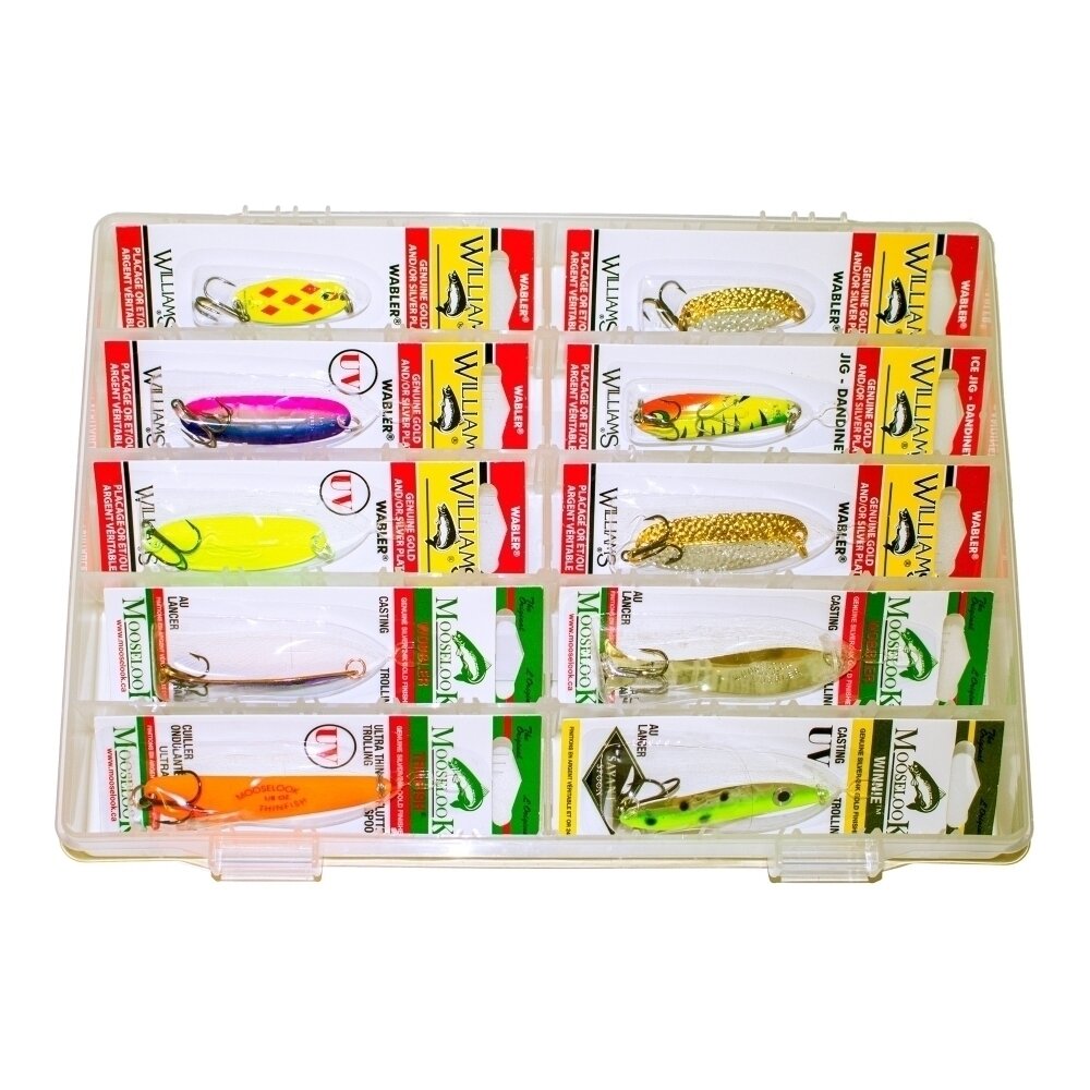 Блесна Рыболовный набор блесен Williams Большой Форелевый №4