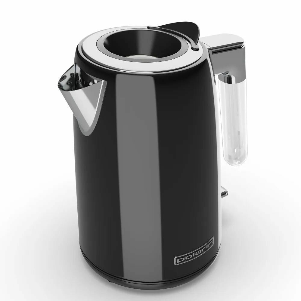 Чайник электрический Polaris PWK 1746CA Water Way Pro черный, объем 1.7л. мощность 1850 Вт