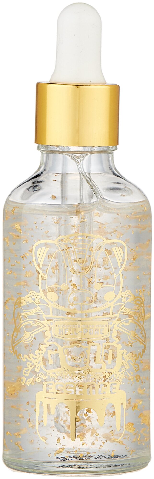 Elizavecca Milky Piggy Hell-Pore Gold Essence Эссенция для лица с частицами 24к золота, 50 мл, 123 г