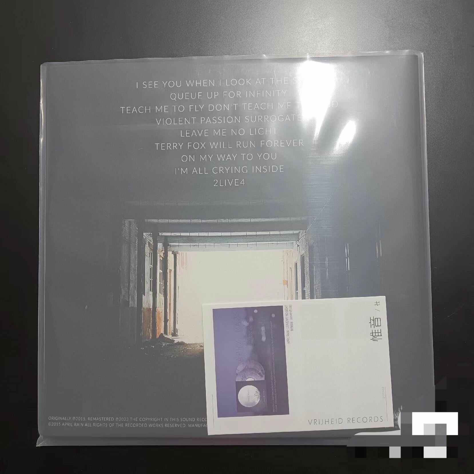 Виниловая пластинка April Rain Leave Me No Light, 2xLP