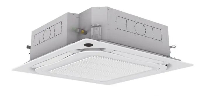 Сплит-система кондиционер кассетный Rovex ZCQD-24HRIN1/ZOB-24HRIN1/TZB-MBQ3-01A на 70 м²