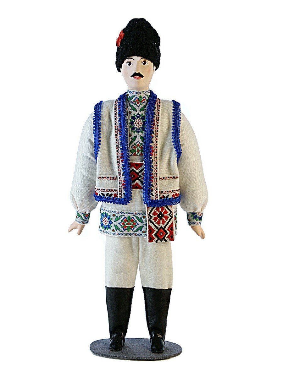 Кукла коллекционная Молдаванин