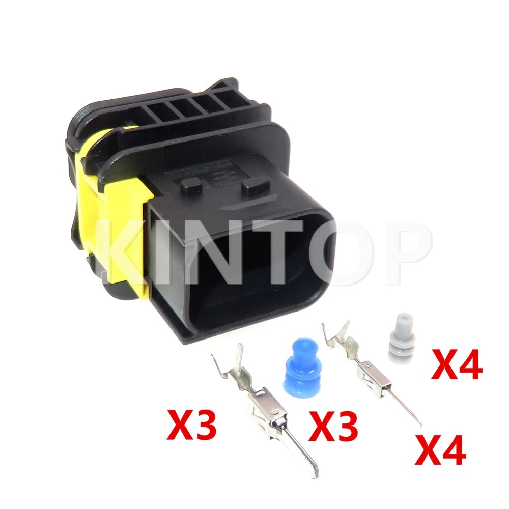 Водонепроницаемый 7-контактный авторазъем Giexceed 1 Set Male