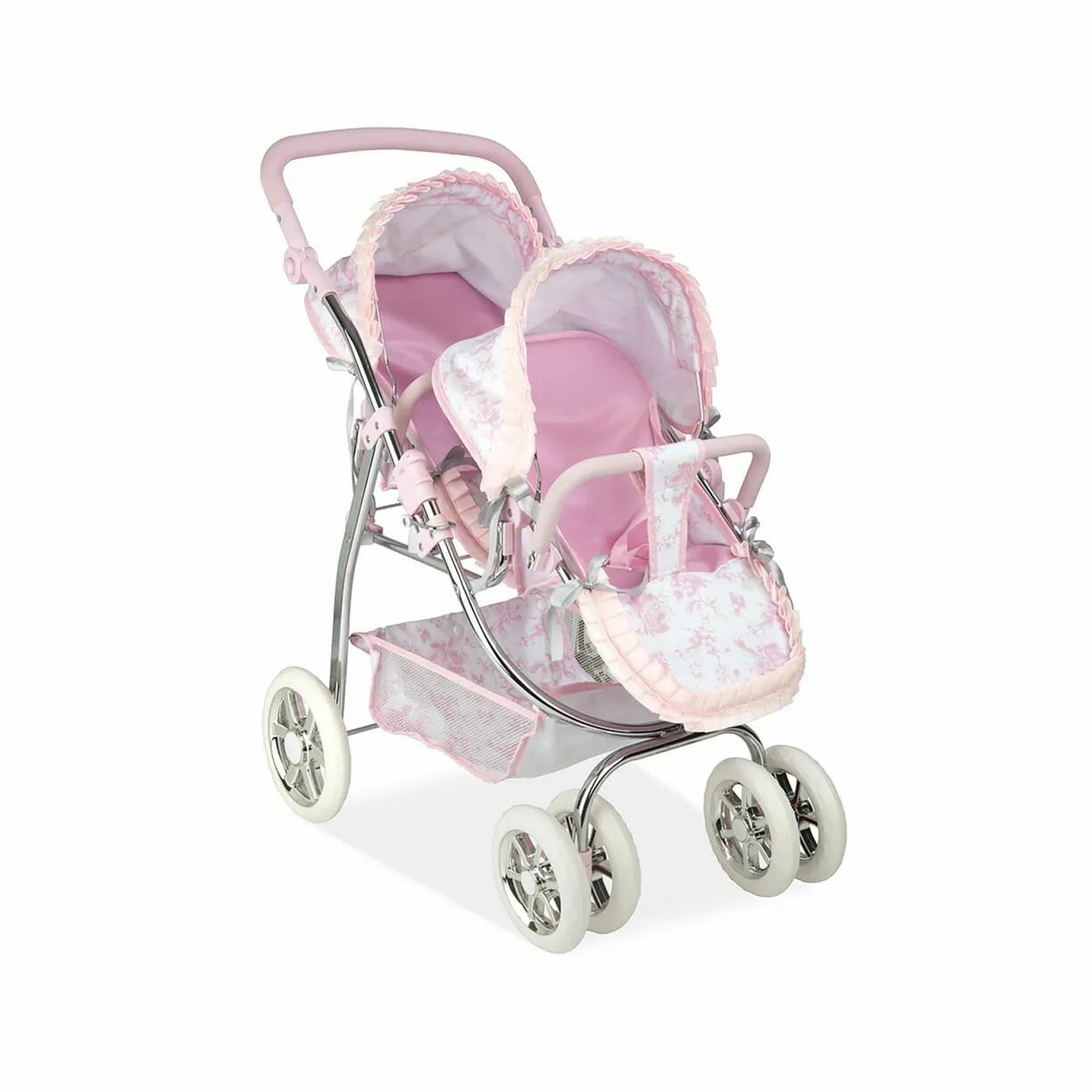 Коляска Arias "Valentina", прогулочная, складная, для двух кукол