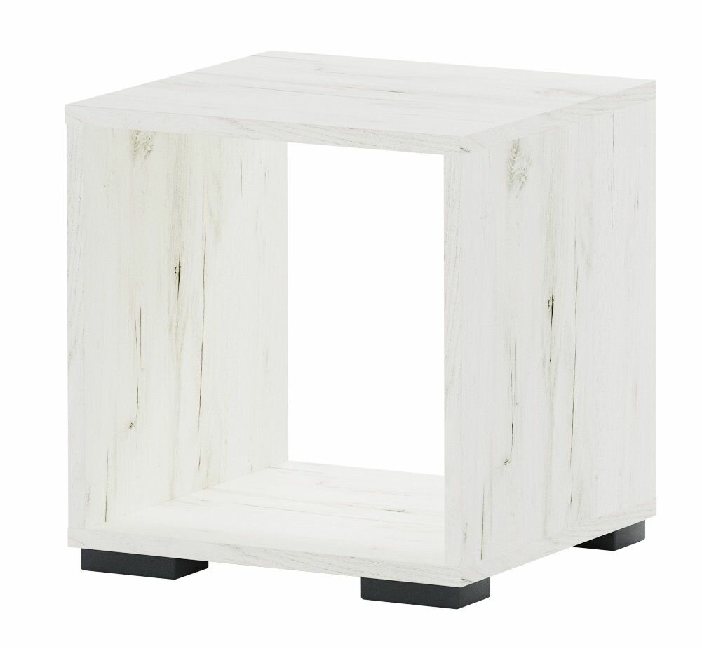 Гретта Стеллаж Куб 1 Крафт белый (Памир)