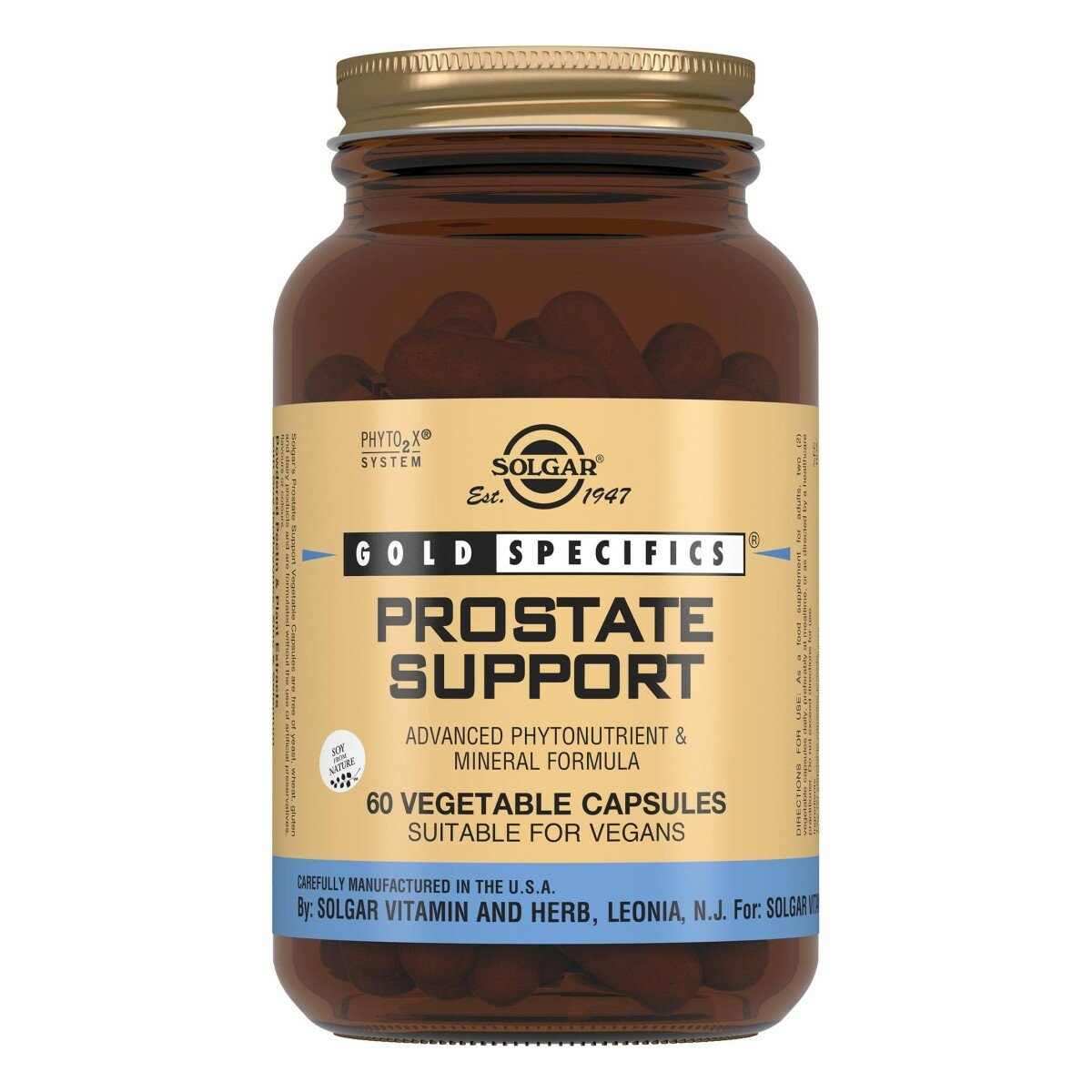 Солгар Простата плюс, капсулы по 768 мг+10%, 60 шт.