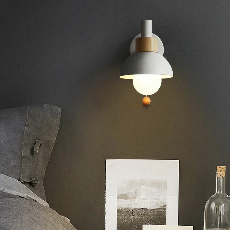 Современный креативный настенный светильник с выключателем для детской спальни и гостиной, бра в детской