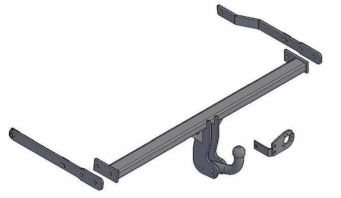 Фаркоп для Renault Megane3 хэтчбек (комби) 5 дв. С 2008г. в. (без электрики) (паспорт и сертификат) Трейлер.9050