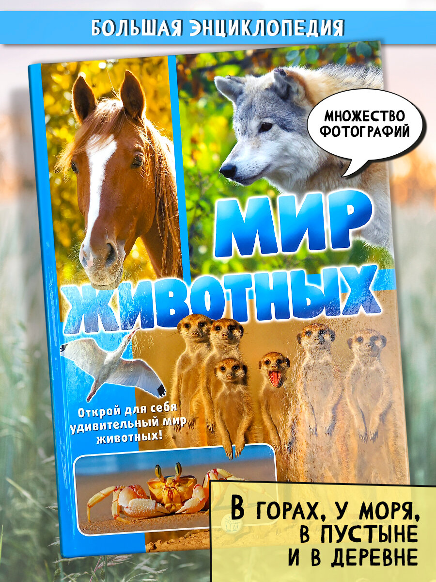 Мир животных. Открой для себя удивительный мир животных!