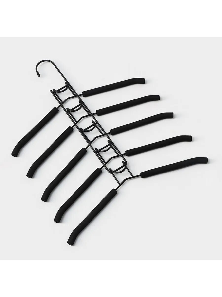 Многоуровневые вешалки для одежды с антискользящим покрытием