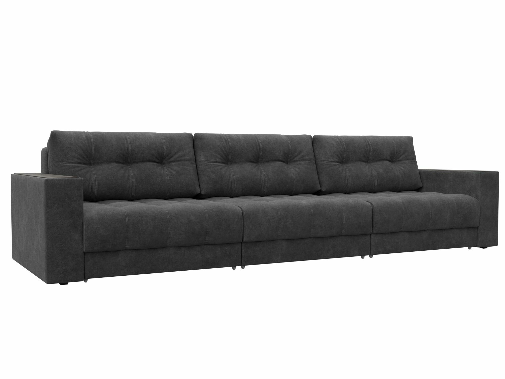 Диван прямой с декором Бруно НПБ Лонг, Велюр