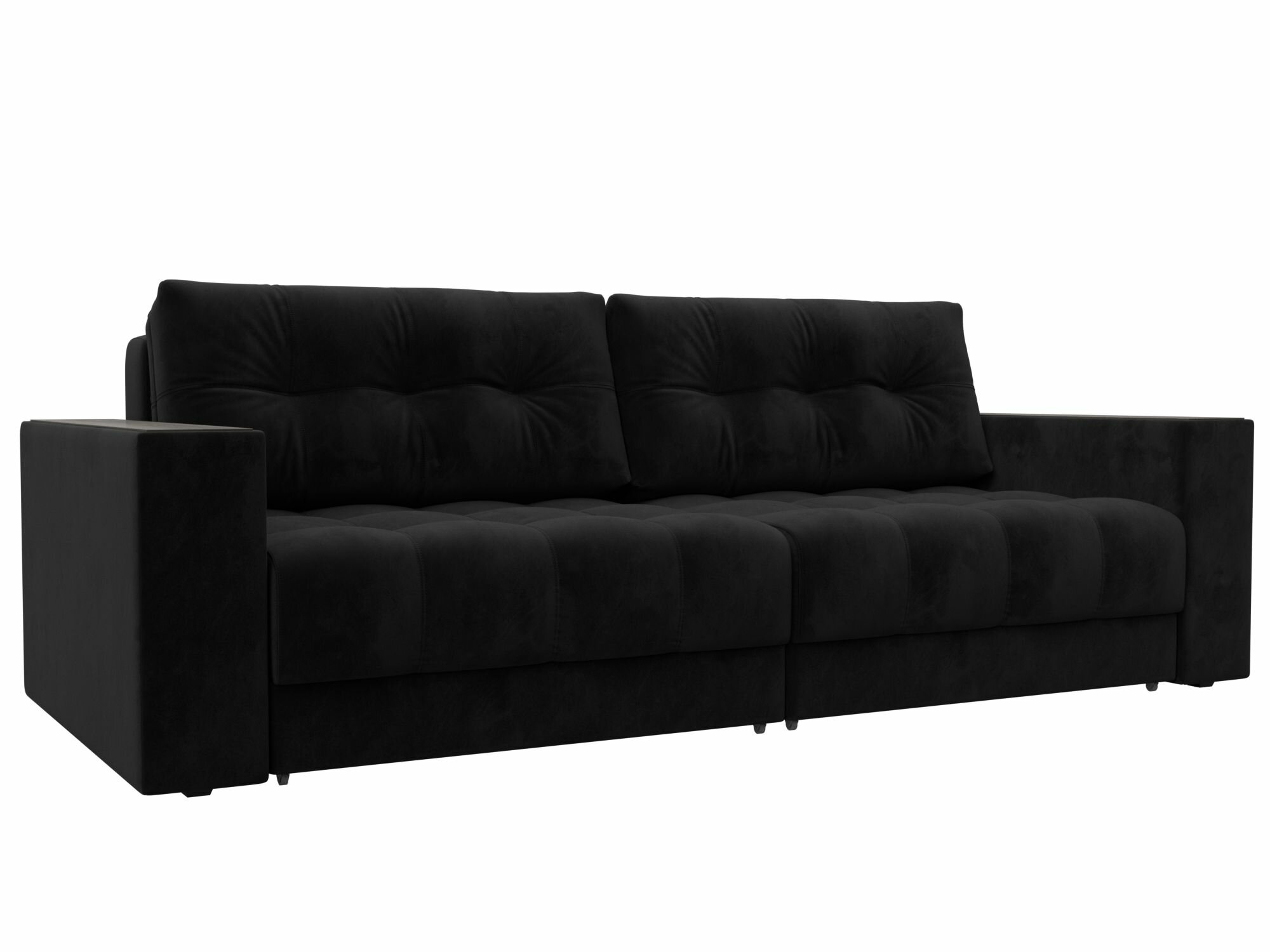 Диван прямой с декором Бруно НПБ, Велюр