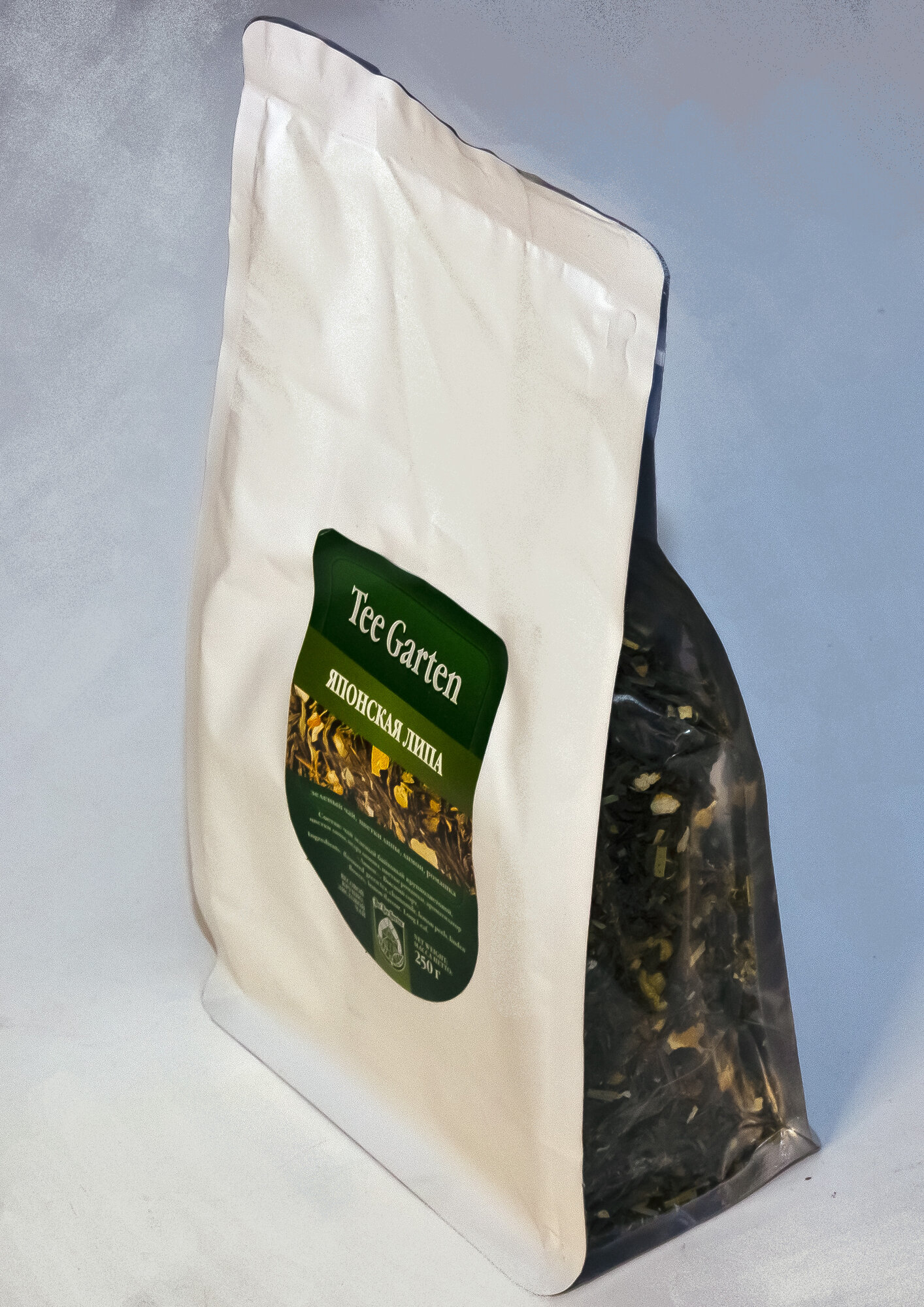 Японская липа, чай зеленый, цветки липы, лимон, ромашка, Tee Garten, 250 г