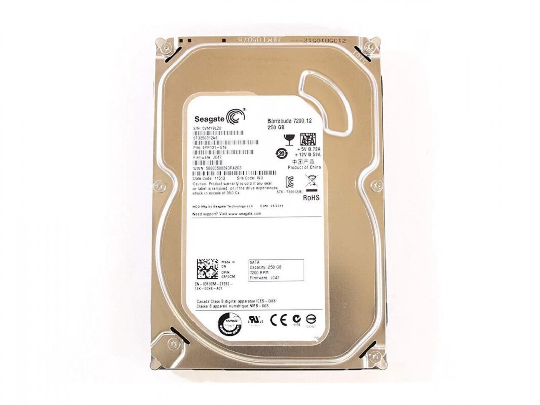 Жесткий диск Seagate Barracuda [ST3250318AS] БУ