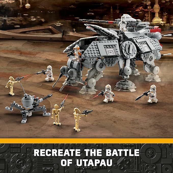Конструктор Star Wars 75337 Шагоход AT-TE