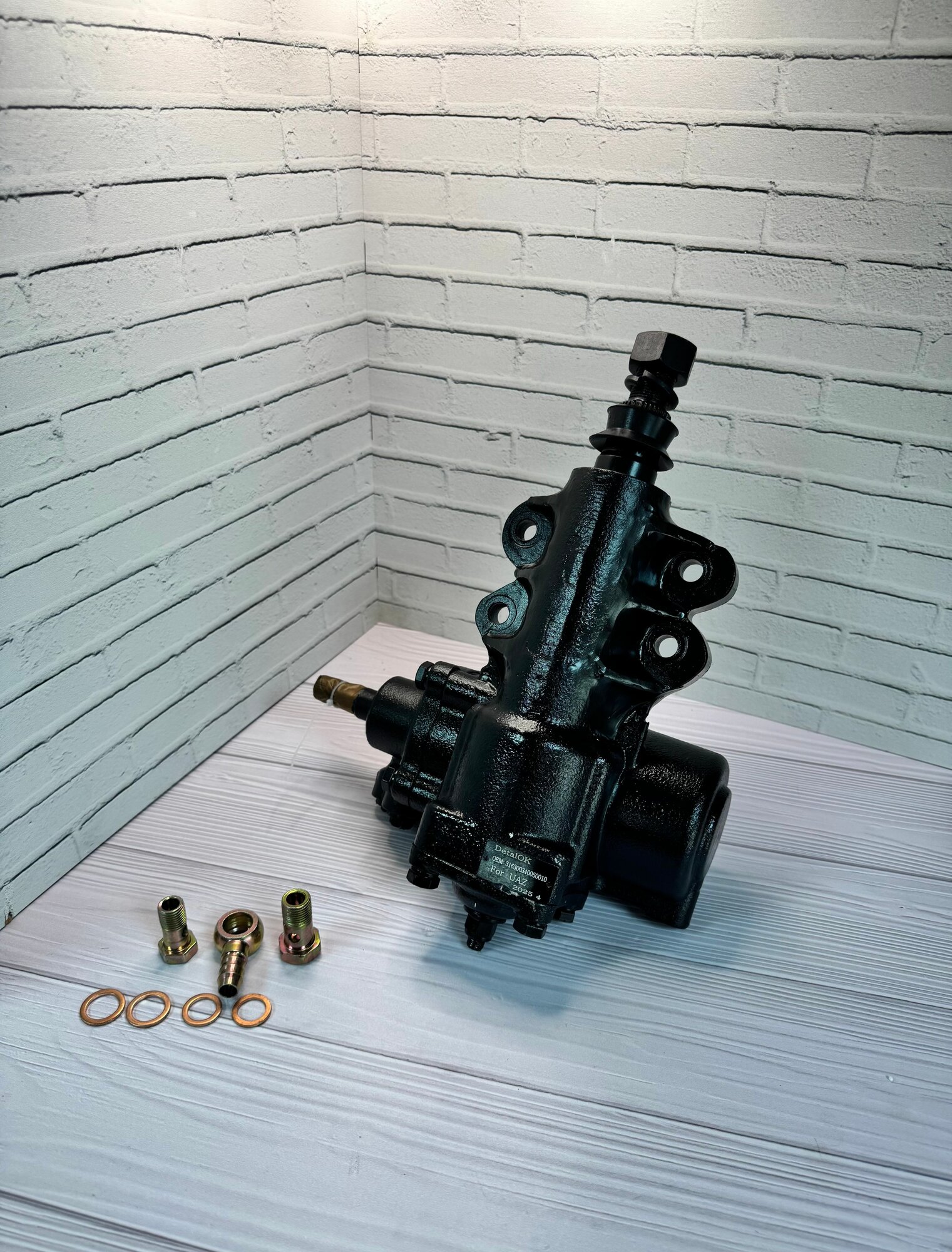 Механизм рулевого управления YUBEI 3163-3400500-10, для УАЗ Патриот, ГУР, металл