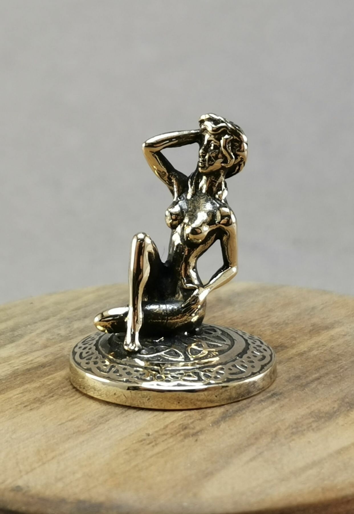 Статуэтка Зодиак Дева Фигурка бронзовая