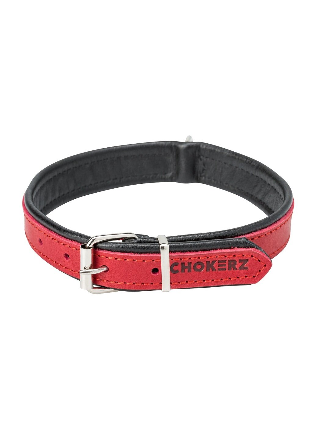 Ошейник кожаный CHOKERZ classic многослойный. Ширина - 25 мм; длина - 50 см.