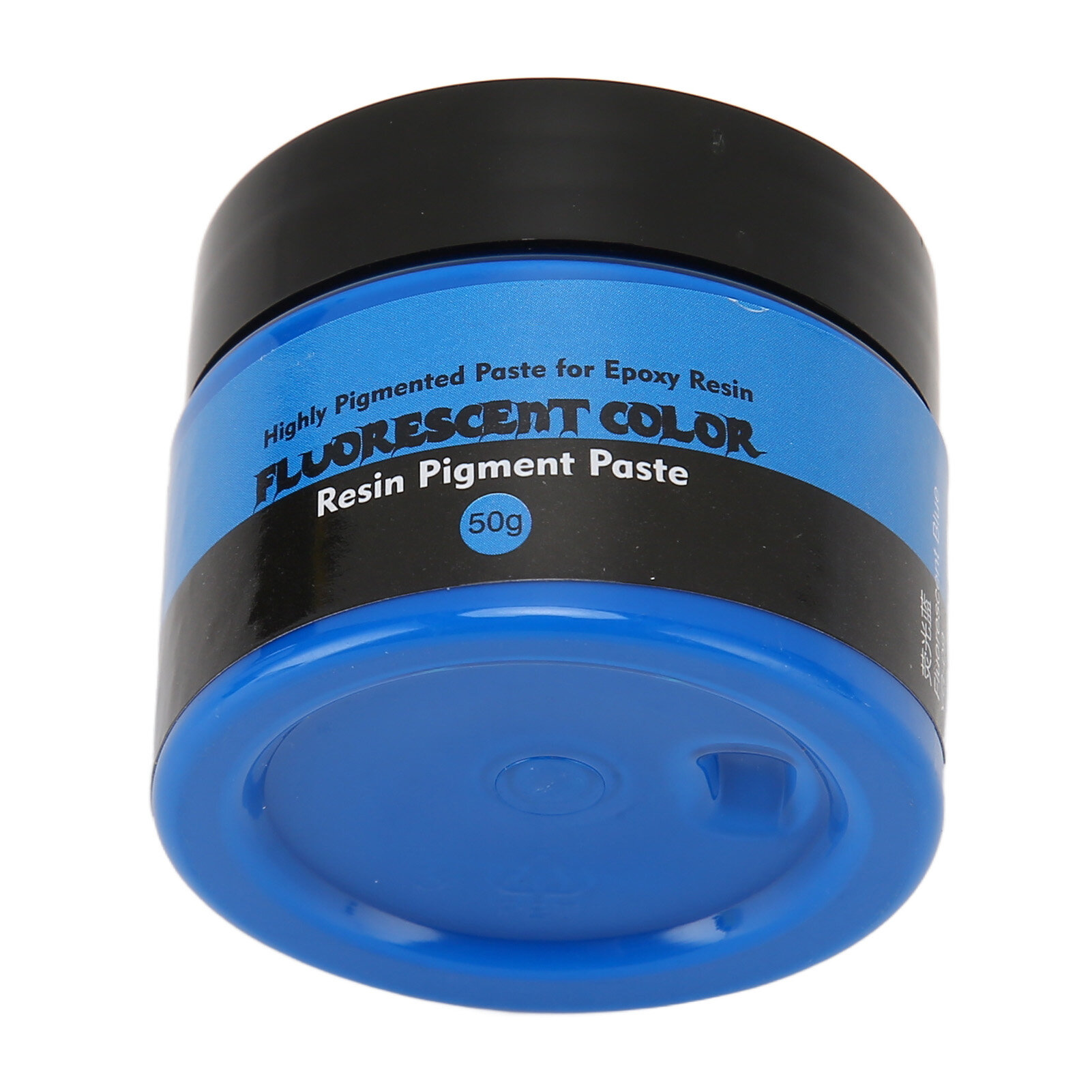 Пигмент эпоксидной смолы, 50 г, флуоресцентный цвет, высокая насыщенность, простота в эксплуатации, краситель на основе жидкой смолы для художественных промыслов, изготовление своими руками, флуоресцентный синий цвет