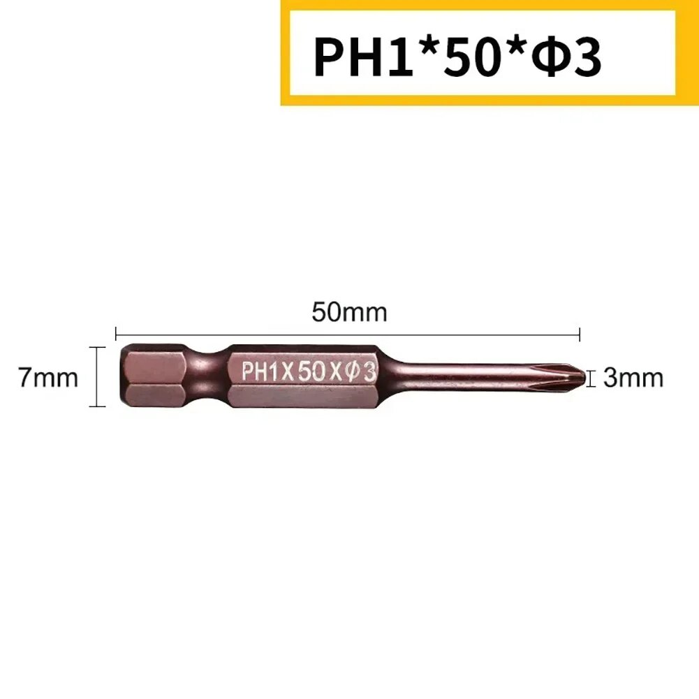 Бита PH1x50x3, 50 мм, легированная сталь