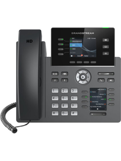 Телефон IP Grandstream GRP-2614 черный