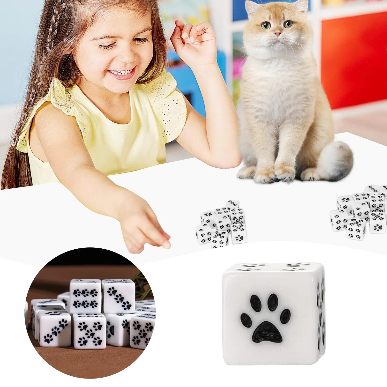 Набор кубиков Dungeon Crawler D6 16мм